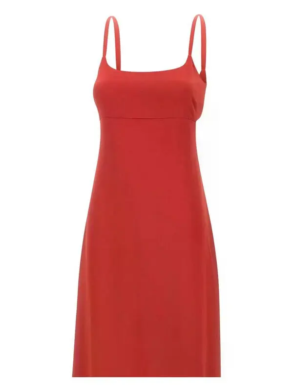 Max Mara Dede Empire Waist Cut-out Dress With Bow Detail