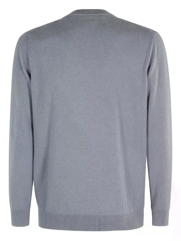 Eleventy Cashmere Crew-neck Sweater - Grey