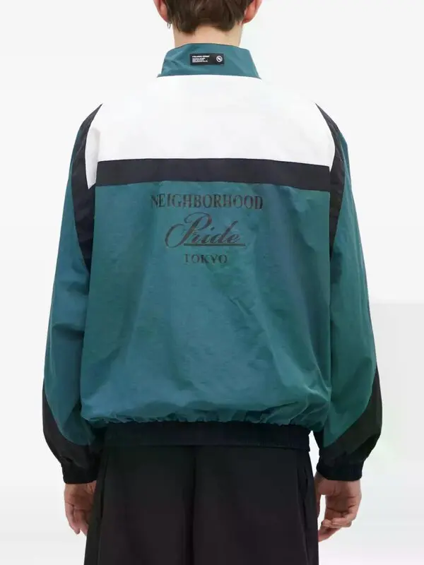 NEIGHBORHOOD Paneled Lion-embroidered Jacket