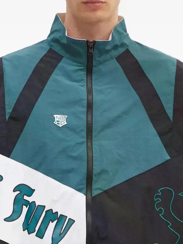 NEIGHBORHOOD Paneled Lion-embroidered Jacket