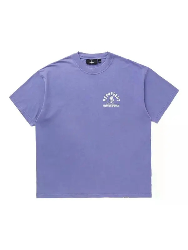 REPRESENT Logo-appliqué T-shirt - Blue