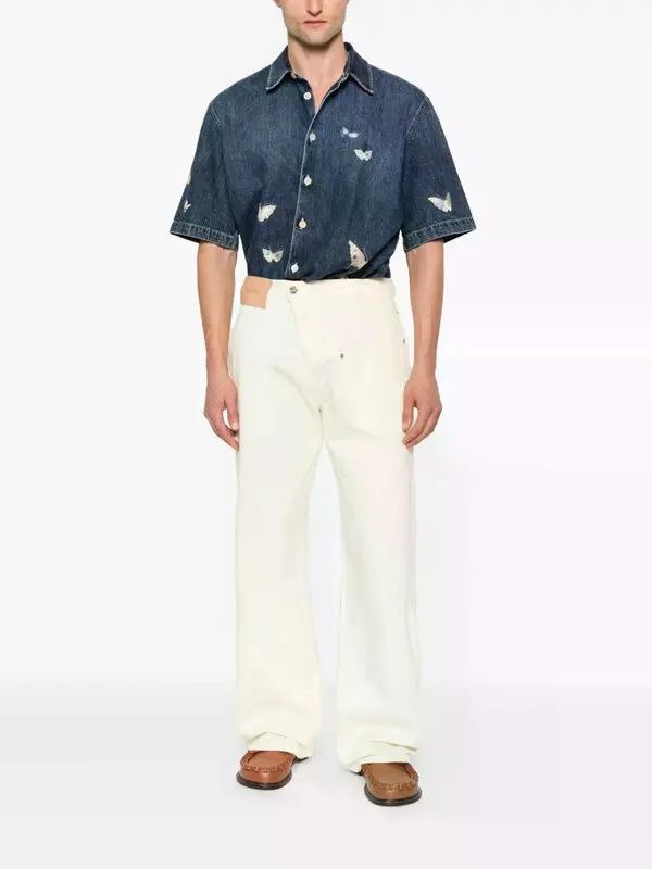 JW Anderson Twisted Workwear Jeans - Yellow