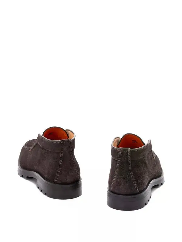 Santoni Rock Suede Loafers