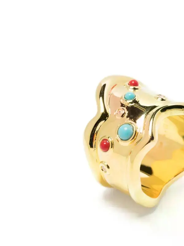 ESHVI Crystal Embellished Ring