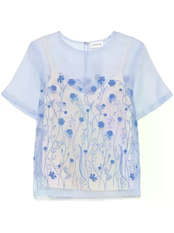 P.a.r.o.s.h Embroidered T-shirt
