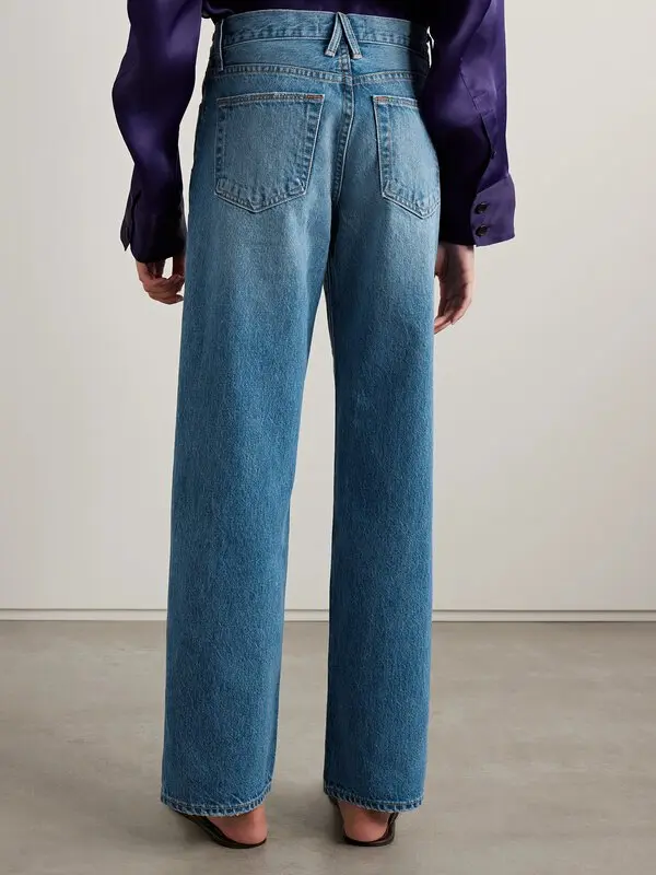 SLVRLAKE Jazmine Mid-rise Straight-leg Jeans