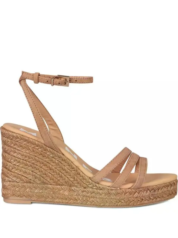 Manebí 100mm Hamptons Suede Espadrille Wedges