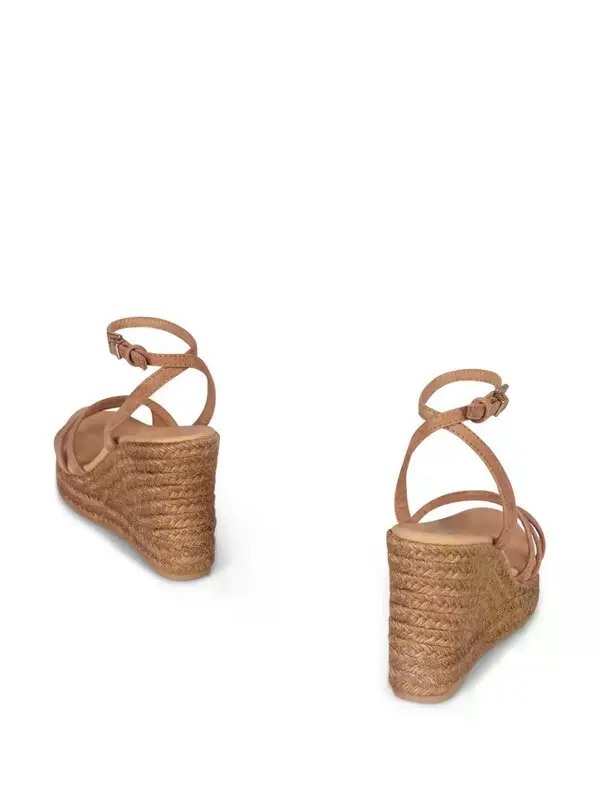 Manebí 100mm Hamptons Suede Espadrille Wedges