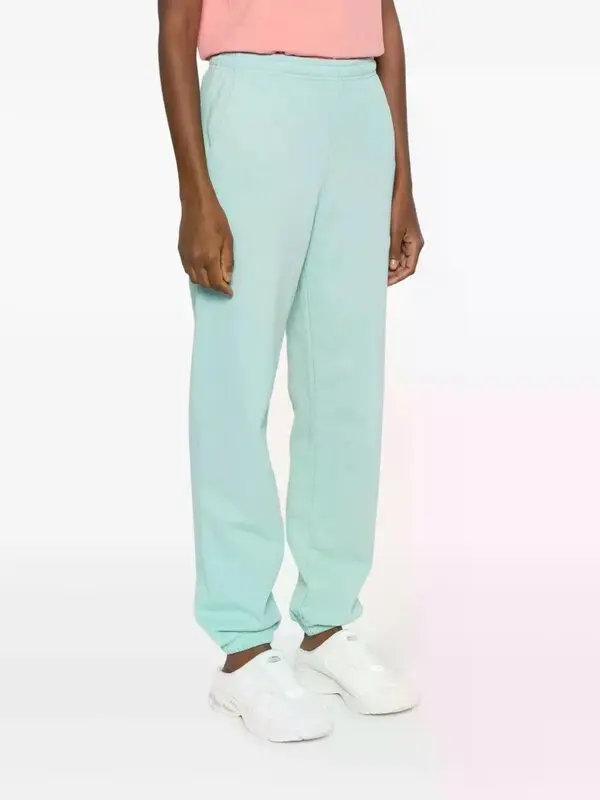SPORTY & RICH Cotton Track Pants With Logo Print