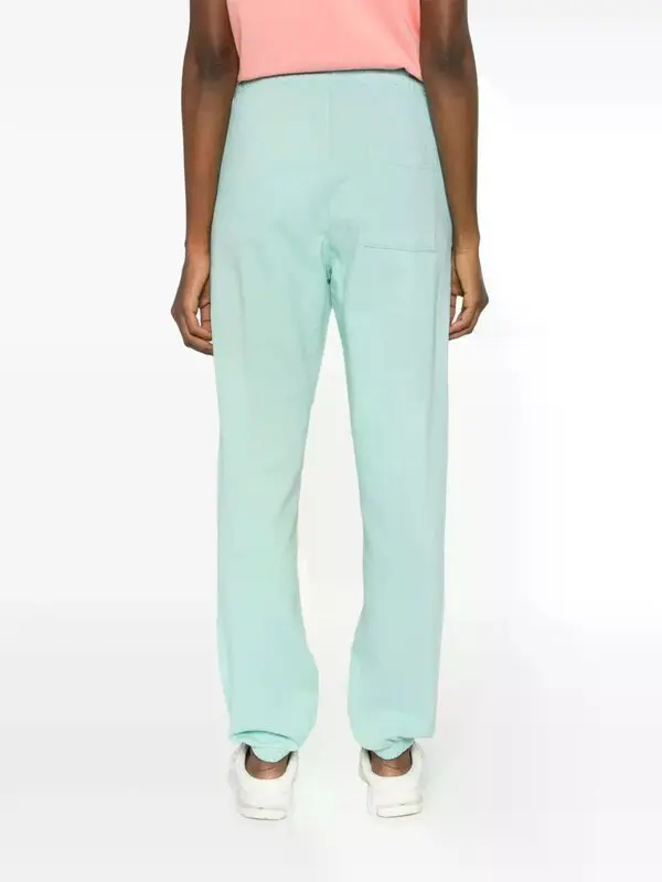 SPORTY & RICH Cotton Track Pants With Logo Print
