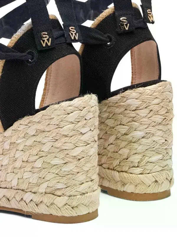 STUART WEITZMAN Mesh Wedge Espadrilles