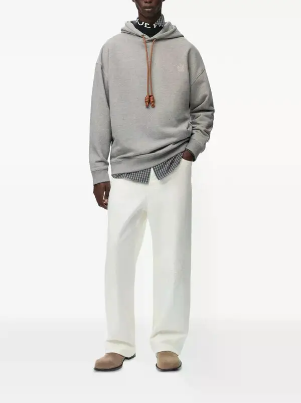 Loewe Cotton Hoodie - Grey