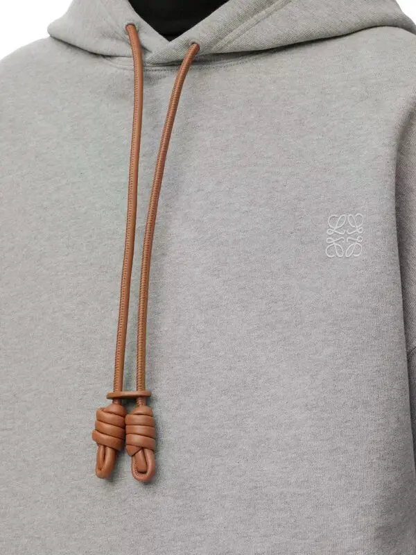 Loewe Cotton Hoodie - Grey