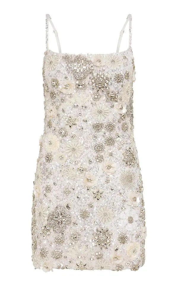 Rachel Gilbert Francesca Mini Dress - Ivory