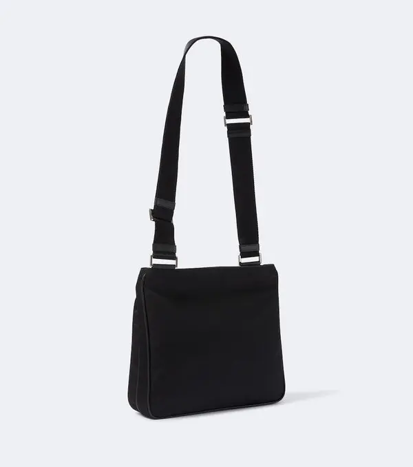 Prada Re-nylon Leather-trimmed Shoulder Bag