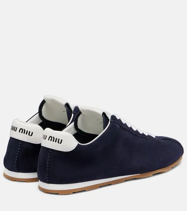 Miu Miu Suede Sneakers