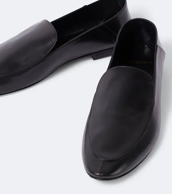 Saint Laurent Leather Loafers