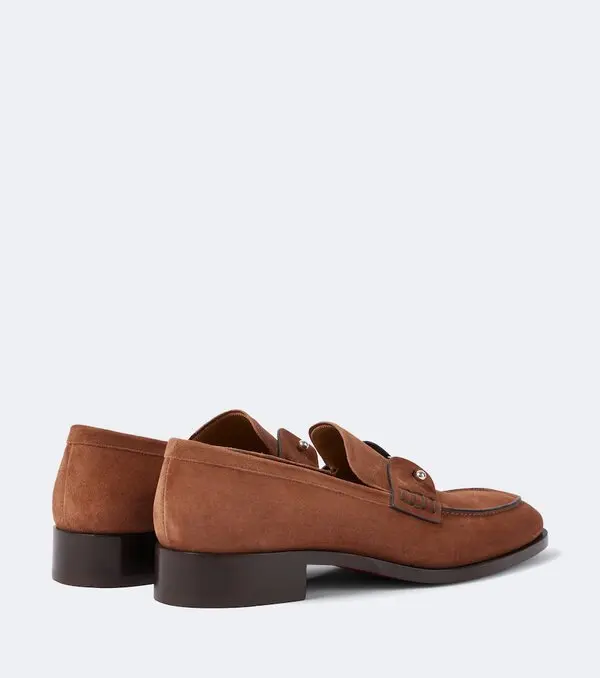 CHRISTIAN LOUBOUTIN Chambelimoc Leather Loafers