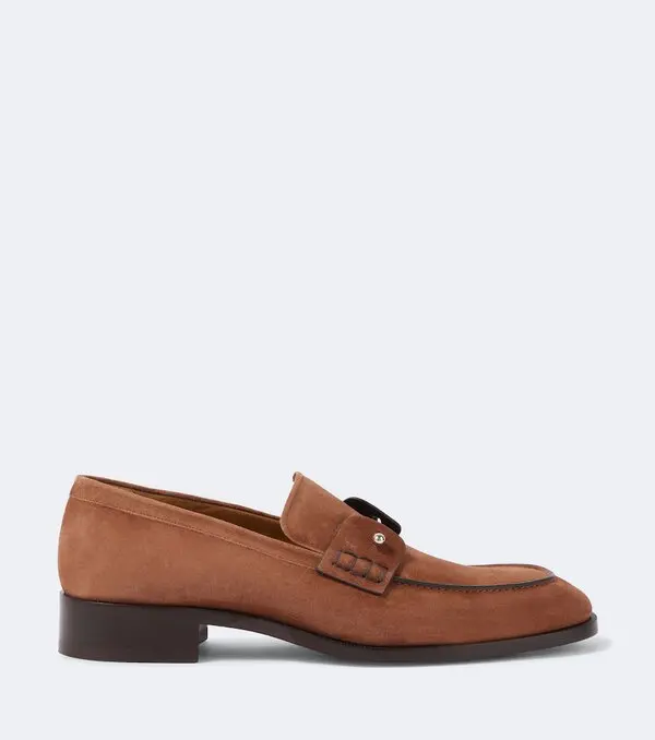 CHRISTIAN LOUBOUTIN Chambelimoc Leather Loafers