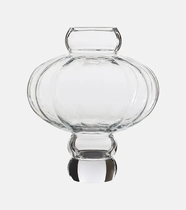 LOUISE ROE Balloon 03 Glass Vase - Transparent