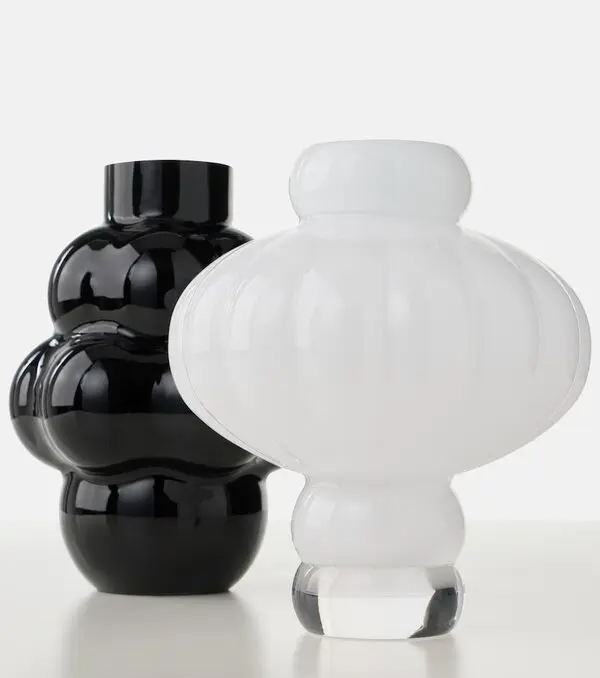 LOUISE ROE Balloon 04 Glass Vase - Black
