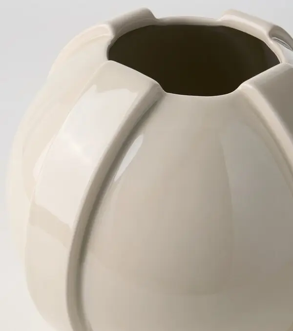 LOUISE ROE Vinci 01 Ceramic Vase - White