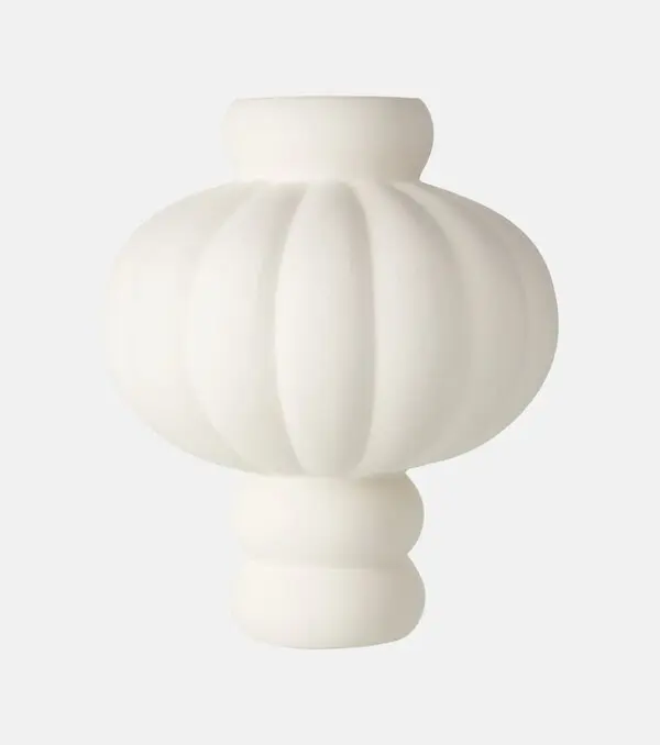 LOUISE ROE Balloon 08 Ceramic Vase - White