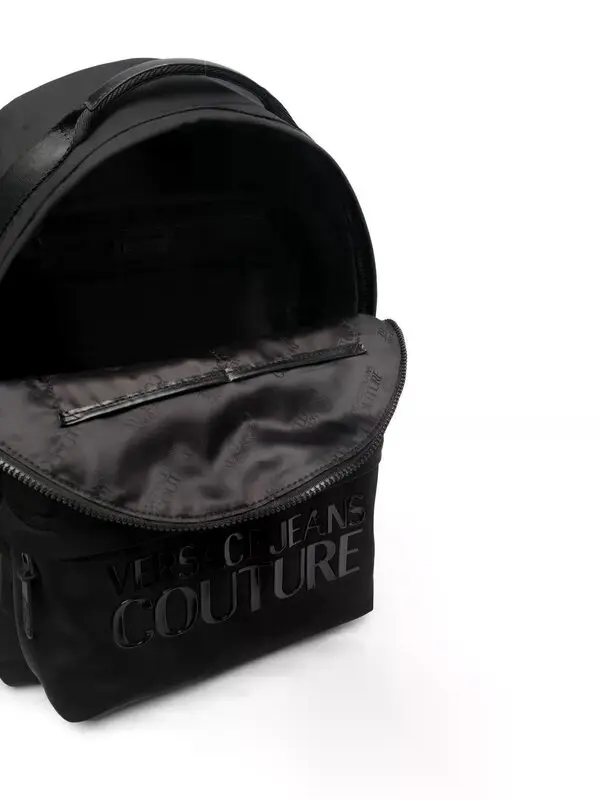 Versace Logo-lettering Backpack