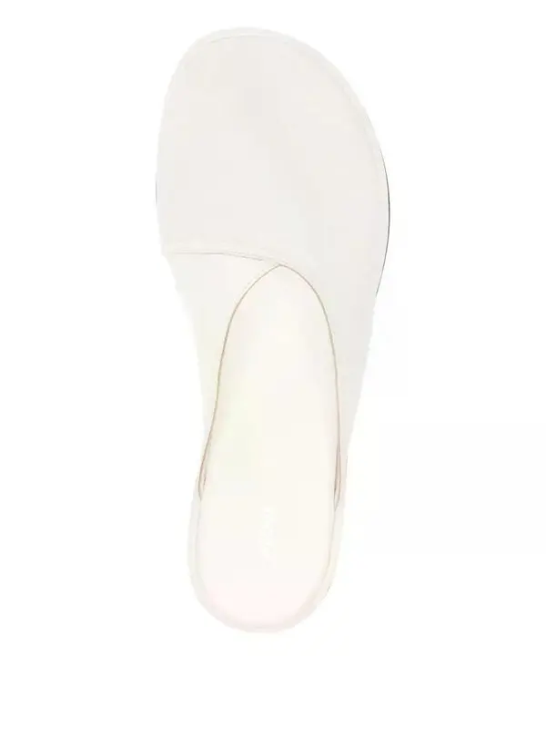 NEOUS Atik Mesh Mules - Neutrals