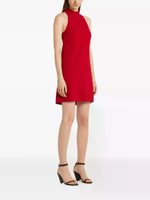 COURREGES High-neck Sleeveless Dress
