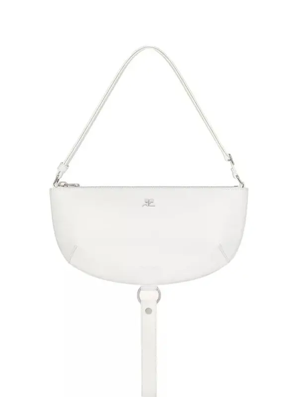COURREGES Holy Eclipse Half-moon Shoulder Bag