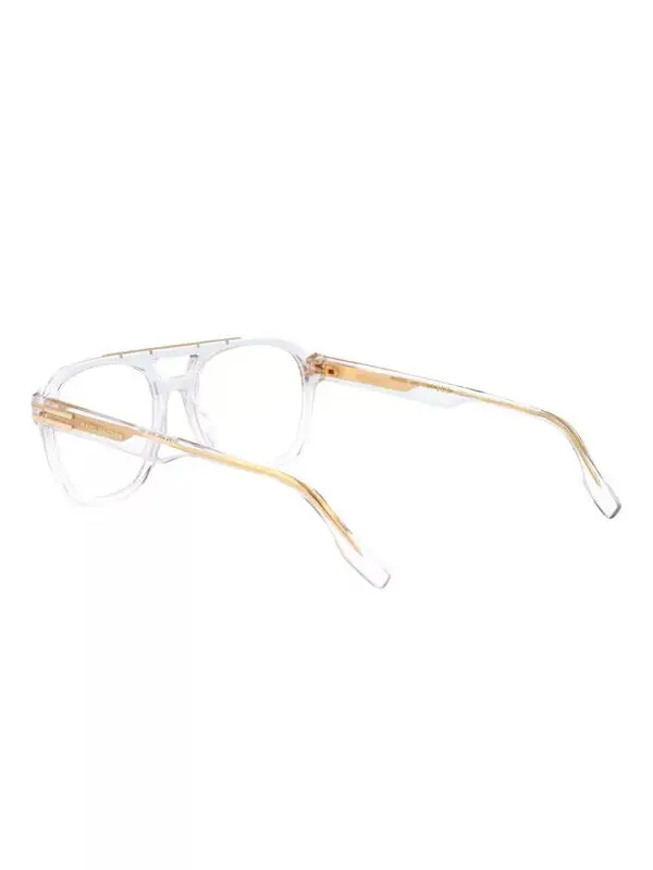 Marc Jacobs Clear Square Frame Eyeglasses