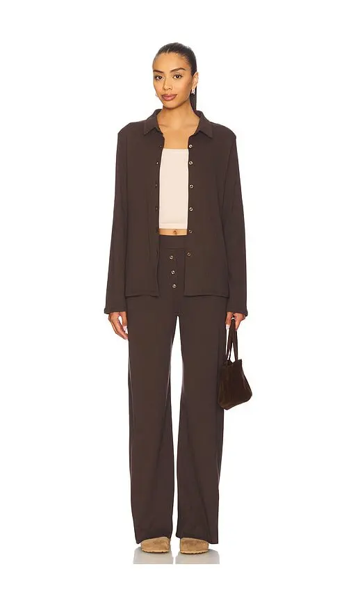 VIR VITA Eloise Pointelle Shirt