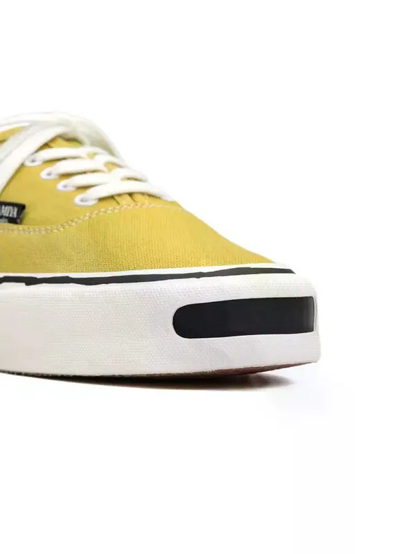KAMIYA Canvas Lace-up Trainers - Yellow