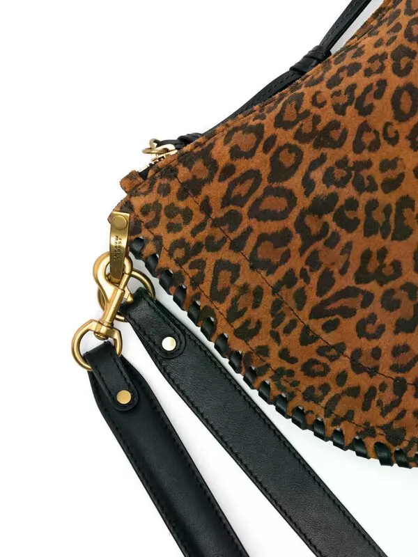 Isabel Marant Étoile Oskan Soft Zip Shoulder Bag - Brown