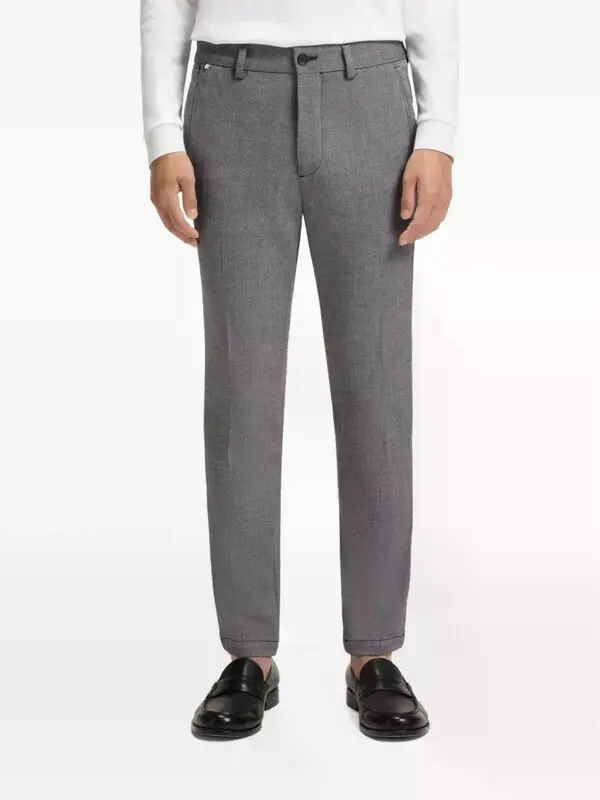 BOSS Micro-pattern Tailored Trousers - 404