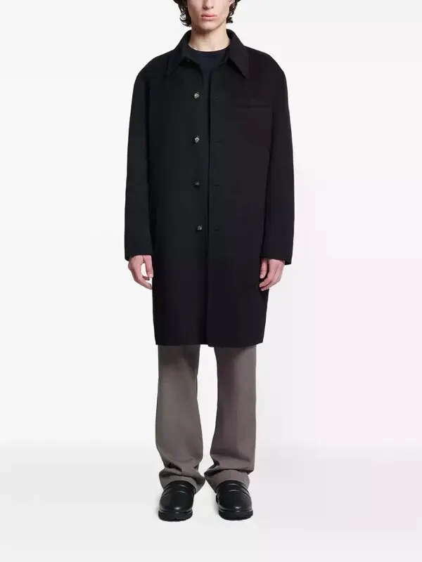 Nanushka Janno Button-fastening Coat