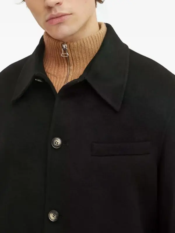 Nanushka Janno Button-fastening Coat