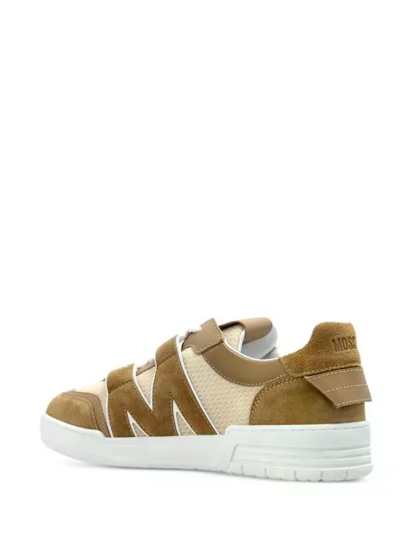 Moschino Debossed Mesh Sneakers
