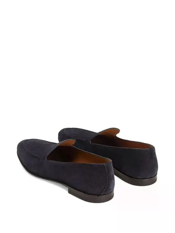 Dolce & Gabbana Suede Slip-on Loafers - Blue