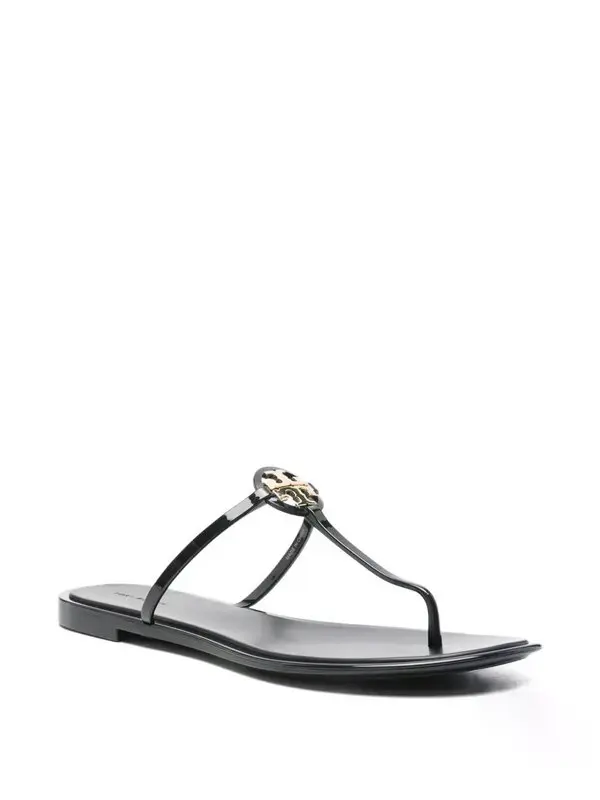 Tory Burch Mini Miller Jelly Sandals - Black