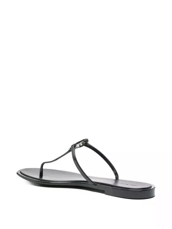 Tory Burch Mini Miller Jelly Sandals - Black