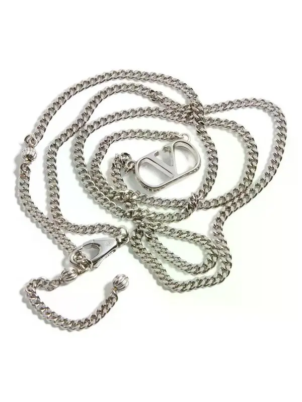 Valentino Garavani Vlogo Curb-chain Necklace