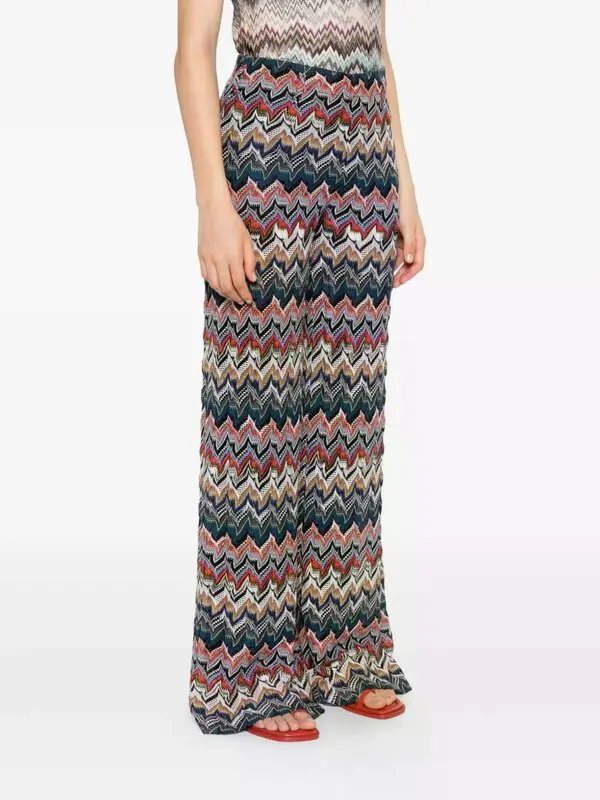 Missoni Embroidered-lace Palazzo Pants