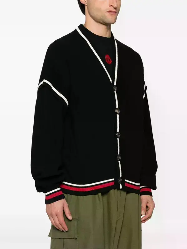 Gcds Logo Knit Cardigan