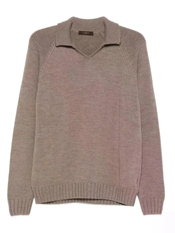 ZANONE Wool Polo Neck Sweater