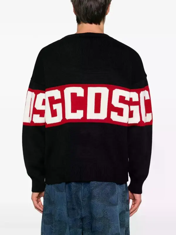 Gcds Intarsia-knit Logo Sweater