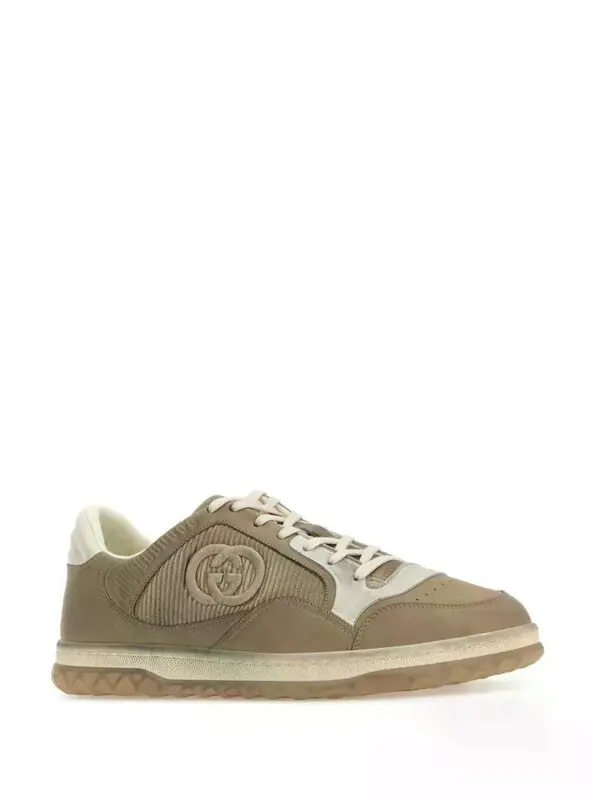 Gucci Mac80 Leather Sneakers - Neutrals