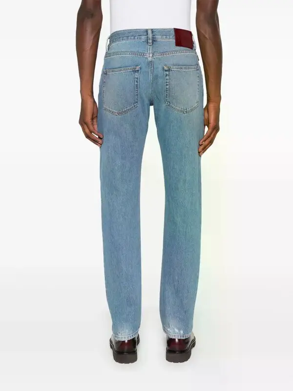 Gucci Web-stripe Tapered Jeans