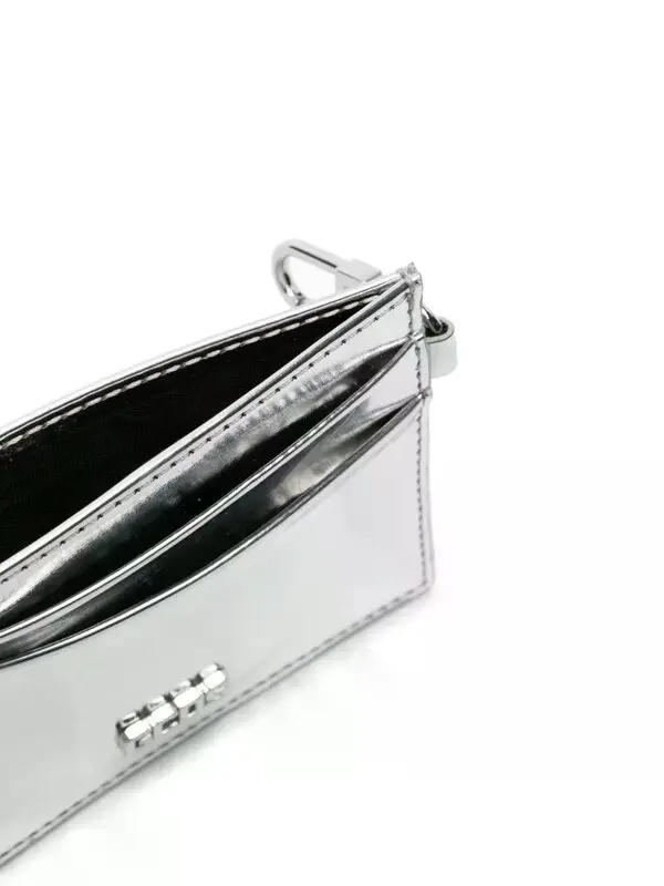 Gcds Comma Mirror Leather Card Holder